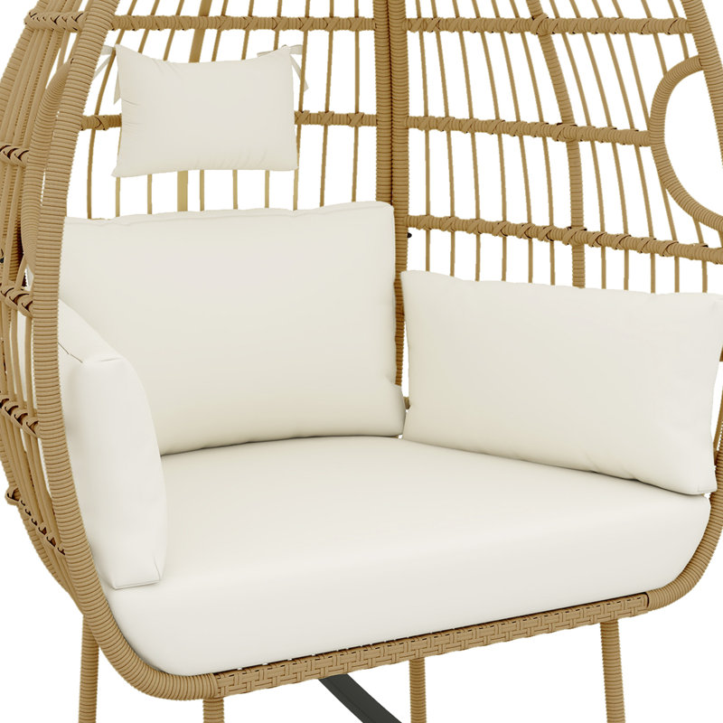Dakota Fields Outdoor Rocking Egg Chair & Reviews | Wayfair